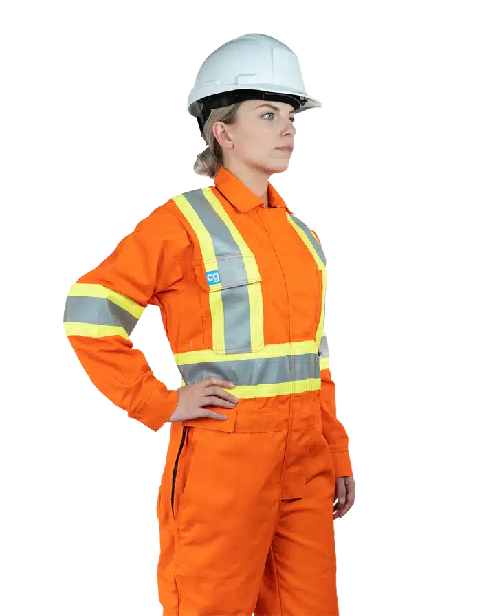 Covergall - 4" Triple Stripe Orange – Brasco Safety Inc.