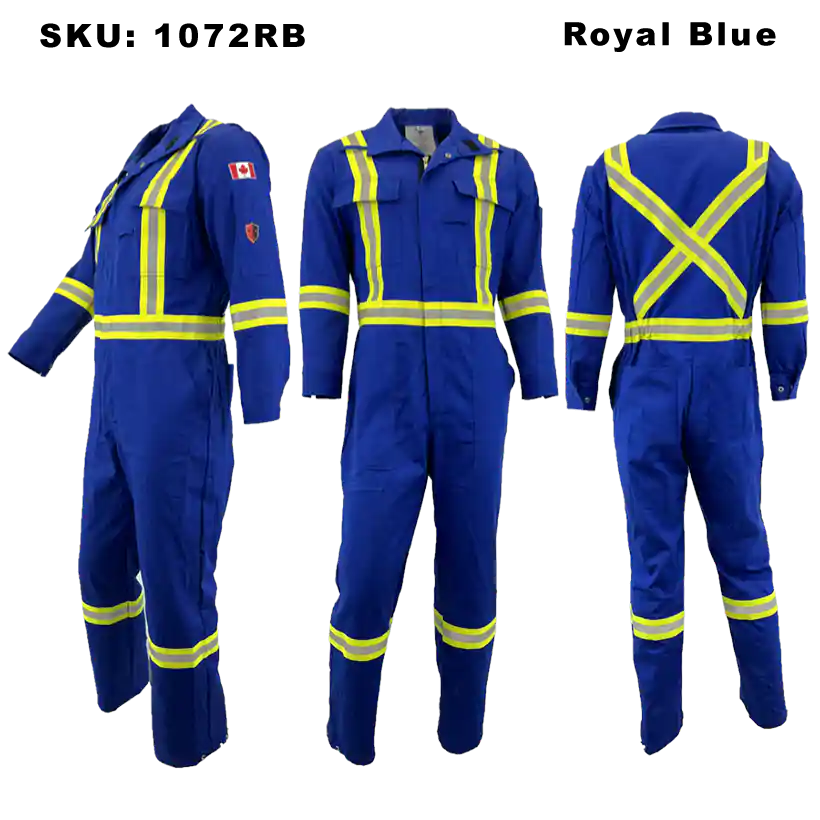 Atlas Guardian® FR / Arc Flash Coveralls - Royal Blue – Brasco Safety Inc.