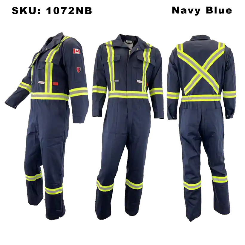Atlas Guardian® FR / Arc Flash Coveralls - Navy – Brasco Safety Inc.