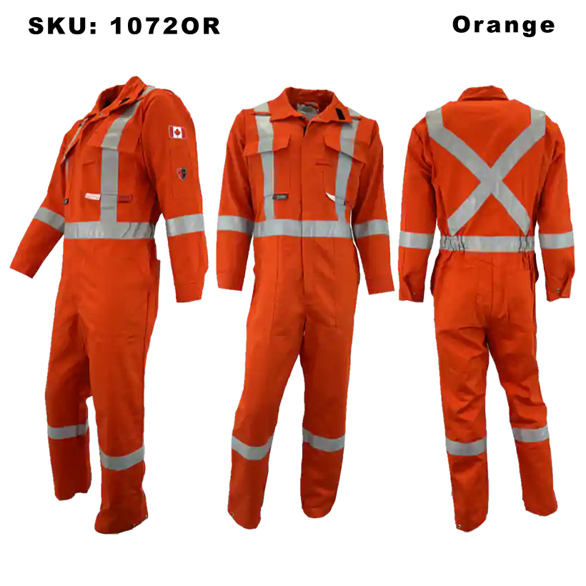 Atlas Guardian® FR / Arc Flash Coveralls - Orange – Brasco Safety Inc.